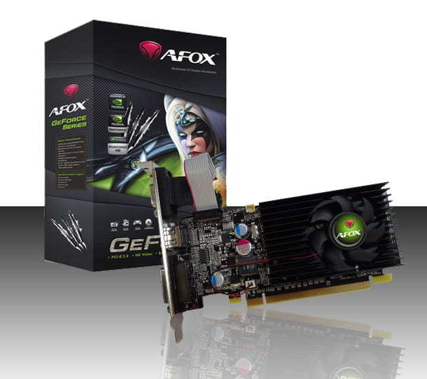 AFOX GEFORCE GT 210 1024/64 DDR2 AF210-1024D2LG2-V2 KARTA GRAFICZNA ...
